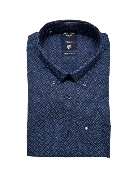 Camicia manica lunga Ascot, Taglie forti, vari colori, cotone ...